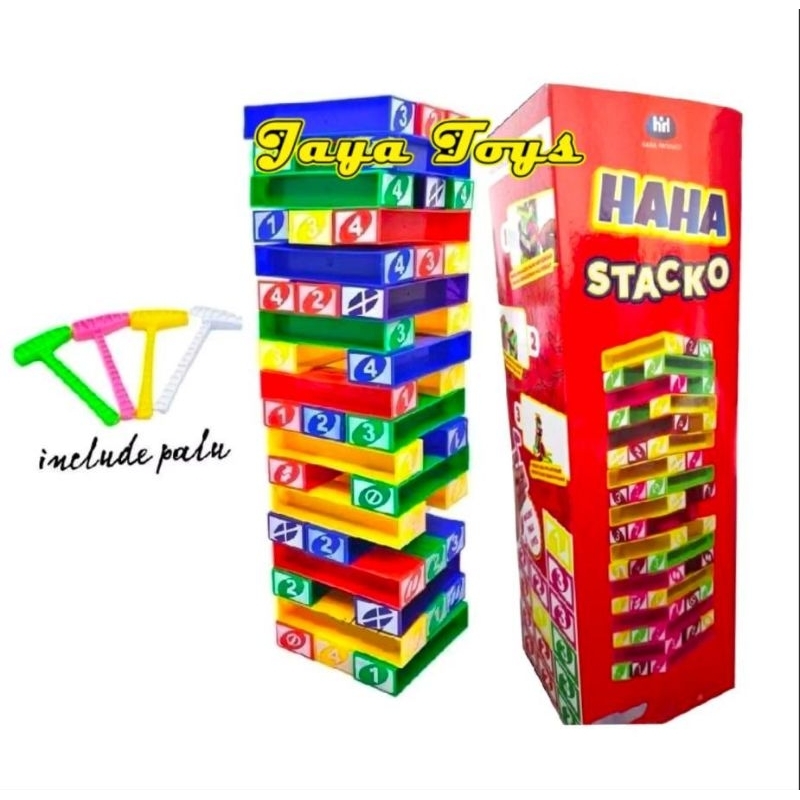 Jual HAHA STACKO VIRALL / Mainan Anak Stacko /Mainan Anak HAHA Susun ...