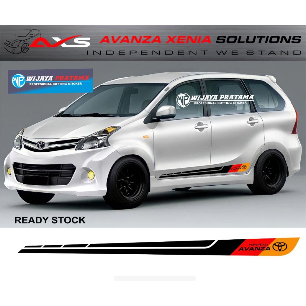 Jual STICKER STIKER AVANZA 2012 2013 2014 2015 2016 2017 2018 2019 2020 ...