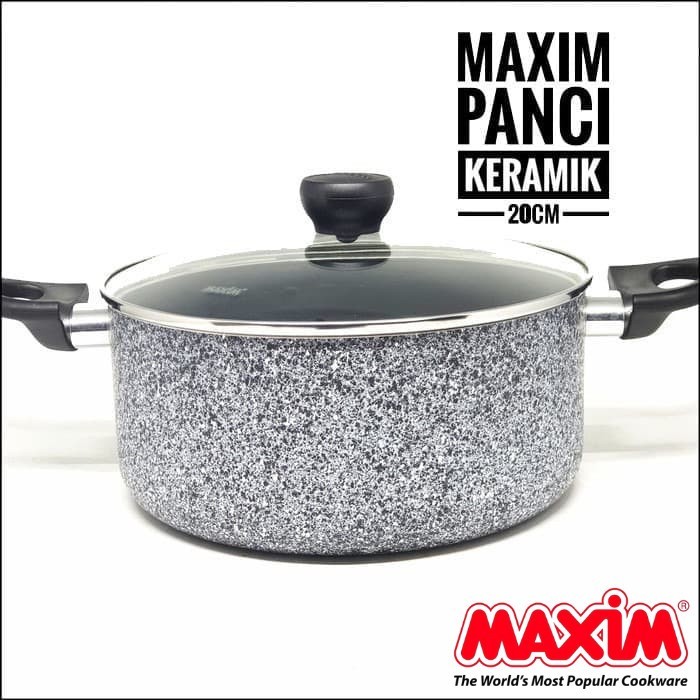 Jual [COD] Maxim NEO20DO – Neostone 20 Cm Dutch Oven + Glass Cover ...