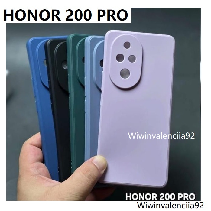 Jual HONOR X200 PRO / X9C MACCARON SILICONE ! SQUARE buat HP For Casing ...