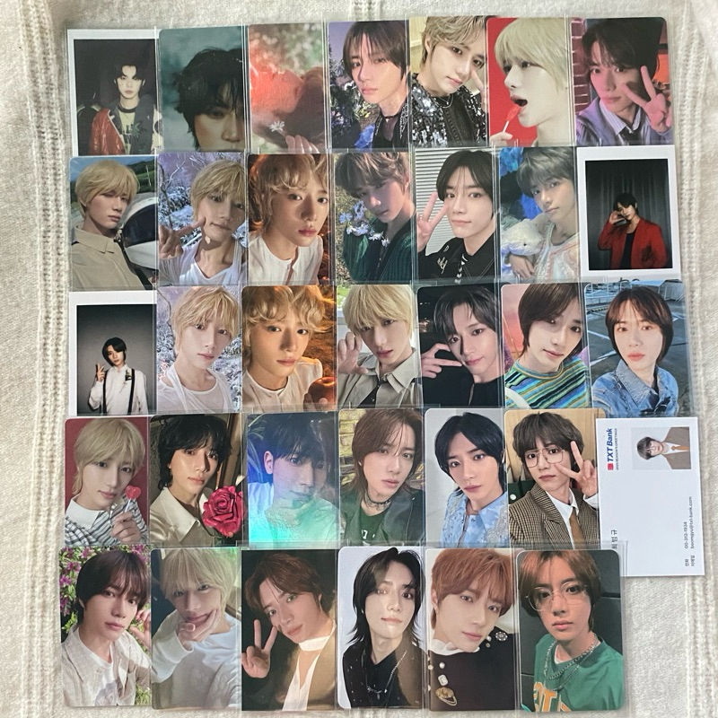 Jual Photocard TXT Official Yeonjun Soobin Beomgyu Taehyun Huening kai Sanctuary Tape Speaker ...