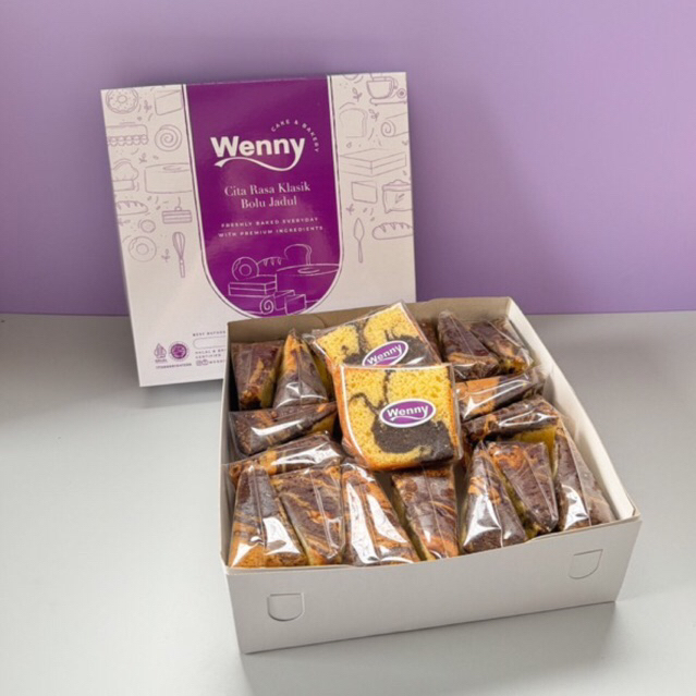 Jual Wenny Cake - Kue Bolu Jadul Potongan Isi 20 | Shopee Indonesia