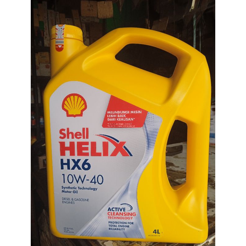 Jual SHELL HELIX HX6 10W-40 4Liter | Shopee Indonesia