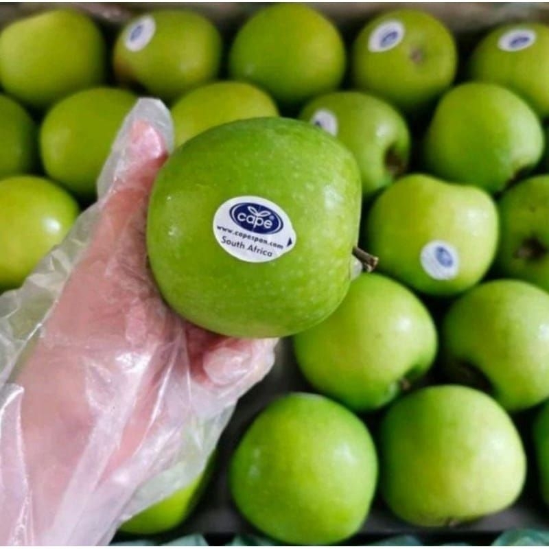 Jual buah Apel Granny Smith hijau manis segar | Shopee Indonesia