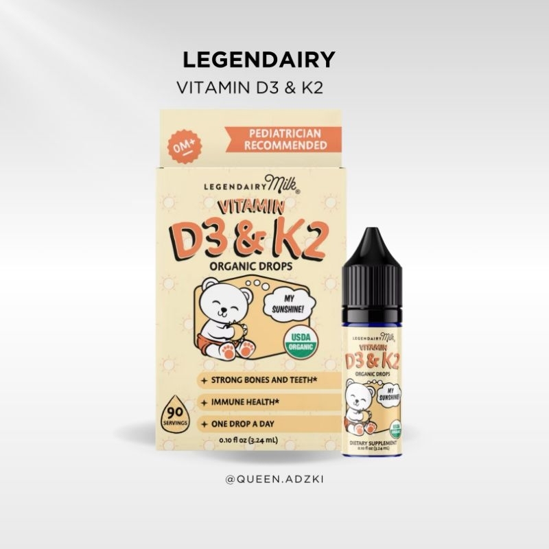 Jual Legendary Milk Baby Vit D3 & K2 | Shopee Indonesia