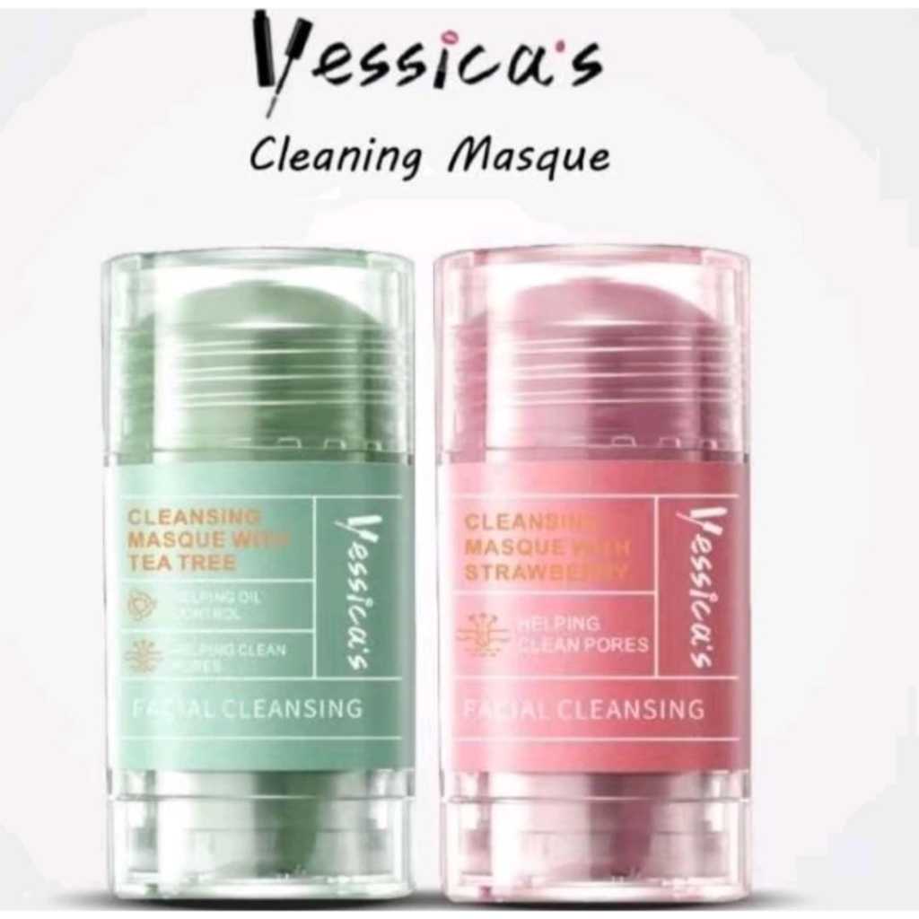 Jual YESSICA'S Tea Tree & Strawberry Anti Pores & Acne Clay Stick Mask ...