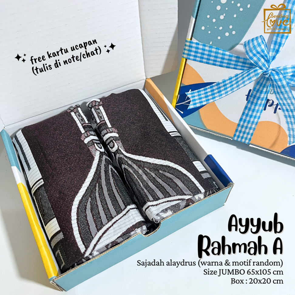 Jual [WS6] Hadiah Wedding Hampers | Sajadah Travel Sajadah Couple ...