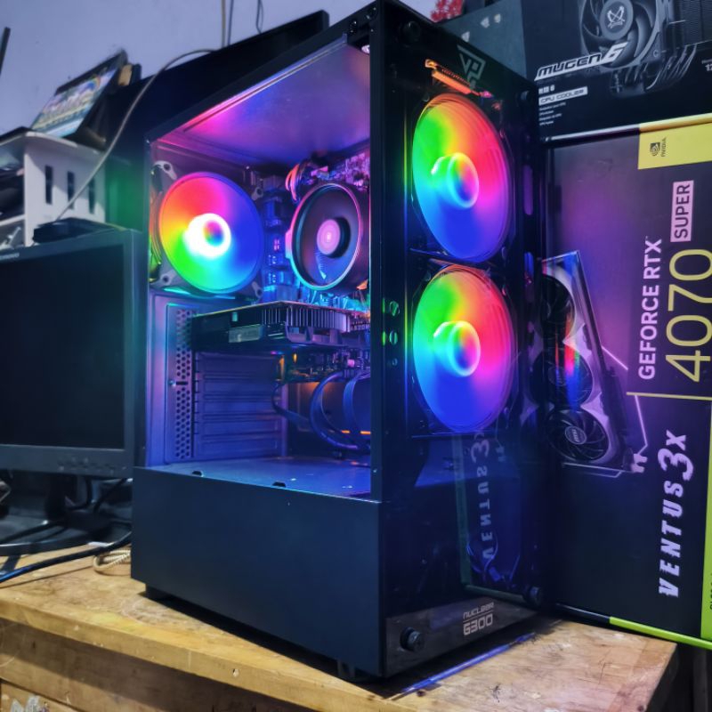 Jual PC GAMING AMD RYZEN 5 3600 With NVIDIA GTX 1050Ti 4GB DDR5 Like ...