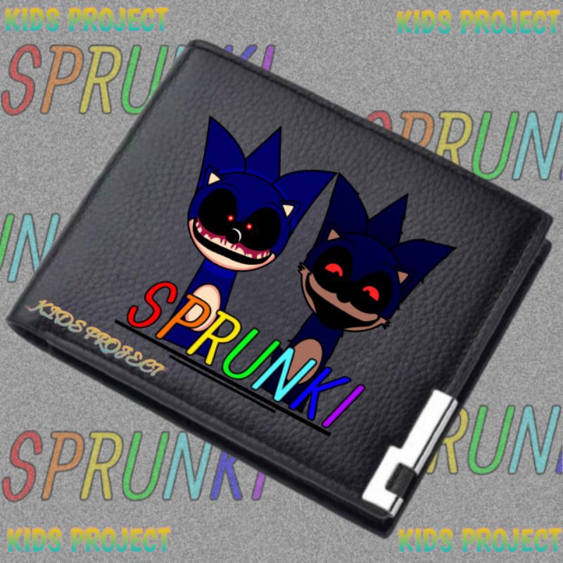 Jual Dompet Anak Karakter Sonic Exe Sonic Horror Incredibox Sprunki Oc