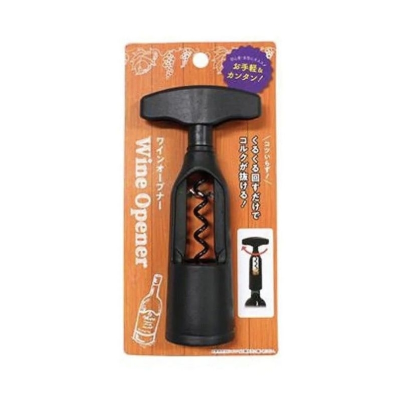 Jual Daiso Screw Wine Opener Alat Pembuka Tutup Botol Jepang | Shopee ...