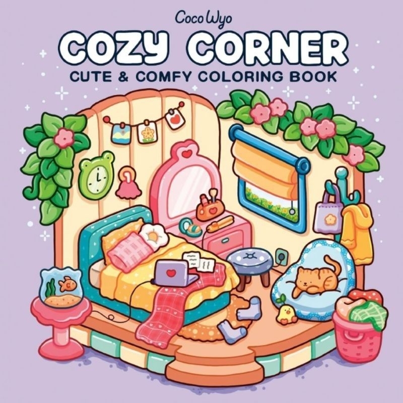 Jual 40hal COZY CORNER BUKU MEWARNAI REMAJA & ANAK COLORING BOOK ...