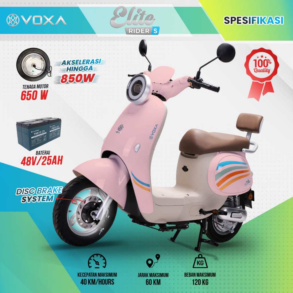 Jual VOXA Sepeda Listrik Elite Rider S Terbaru motor 48V 20ah 650watt Murah Dewasa | Shopee ...