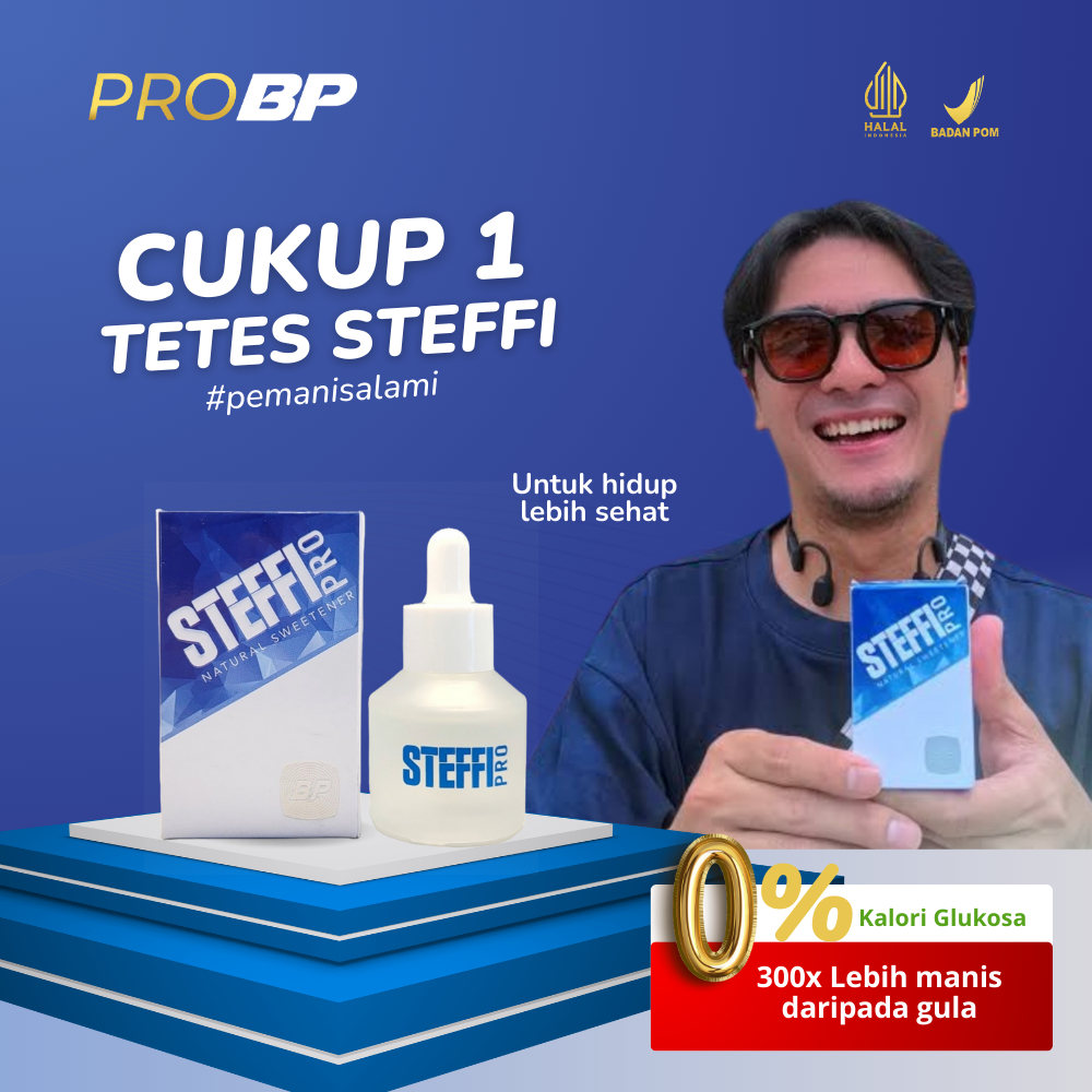 Jual STEFFI PRO - Pemanis Alami Stevia Tetes 0 Kalori Pengganti Gula ...