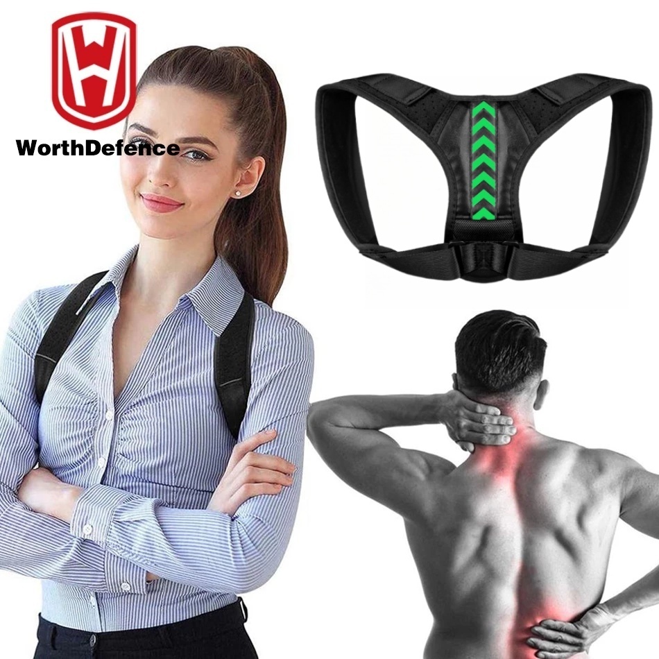 Jual Hunchback Corrective Belt Postur Tubuh Anti Bungkuk Penyangga ...