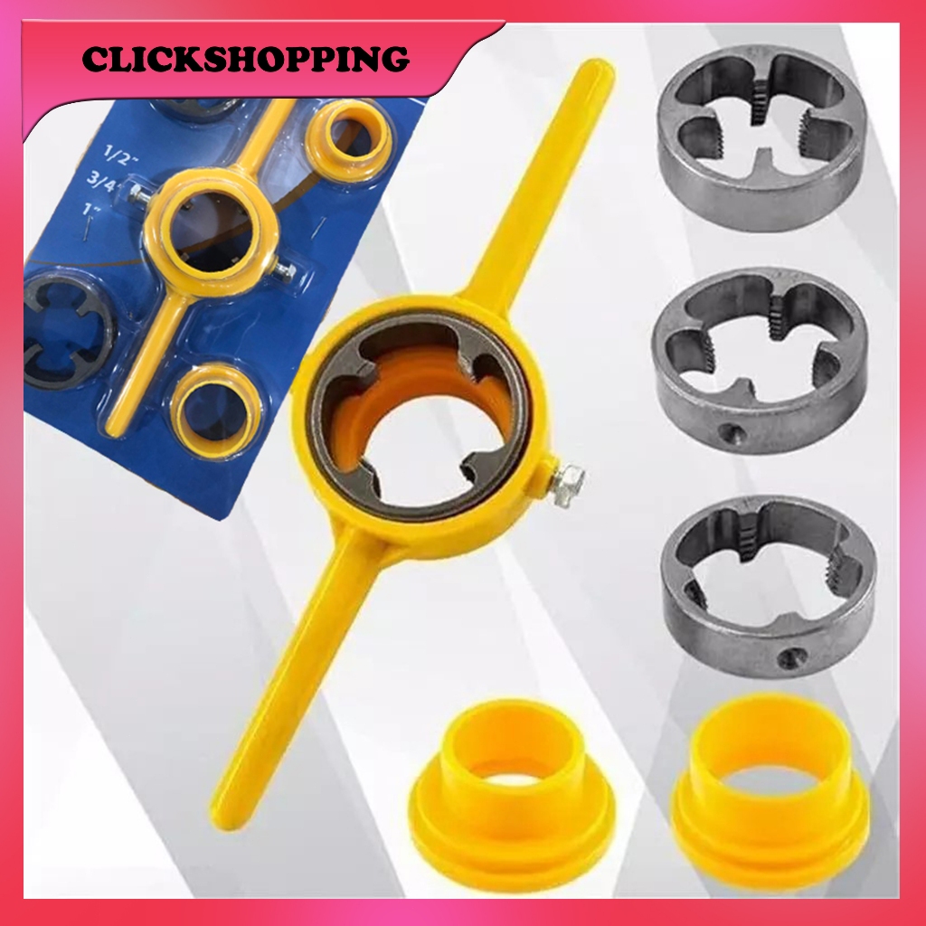 Jual Mata Snai 1/2" 3/4" 1" Alat Senai Pipa PVC Pipe Threader Pipe ...