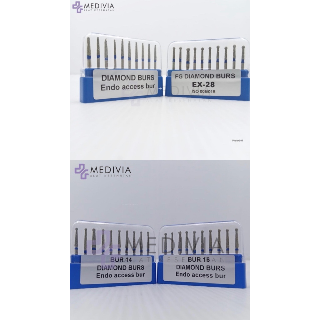 Jual Bur endo acces / open bur / bur diamond / non cutting bur | Shopee ...