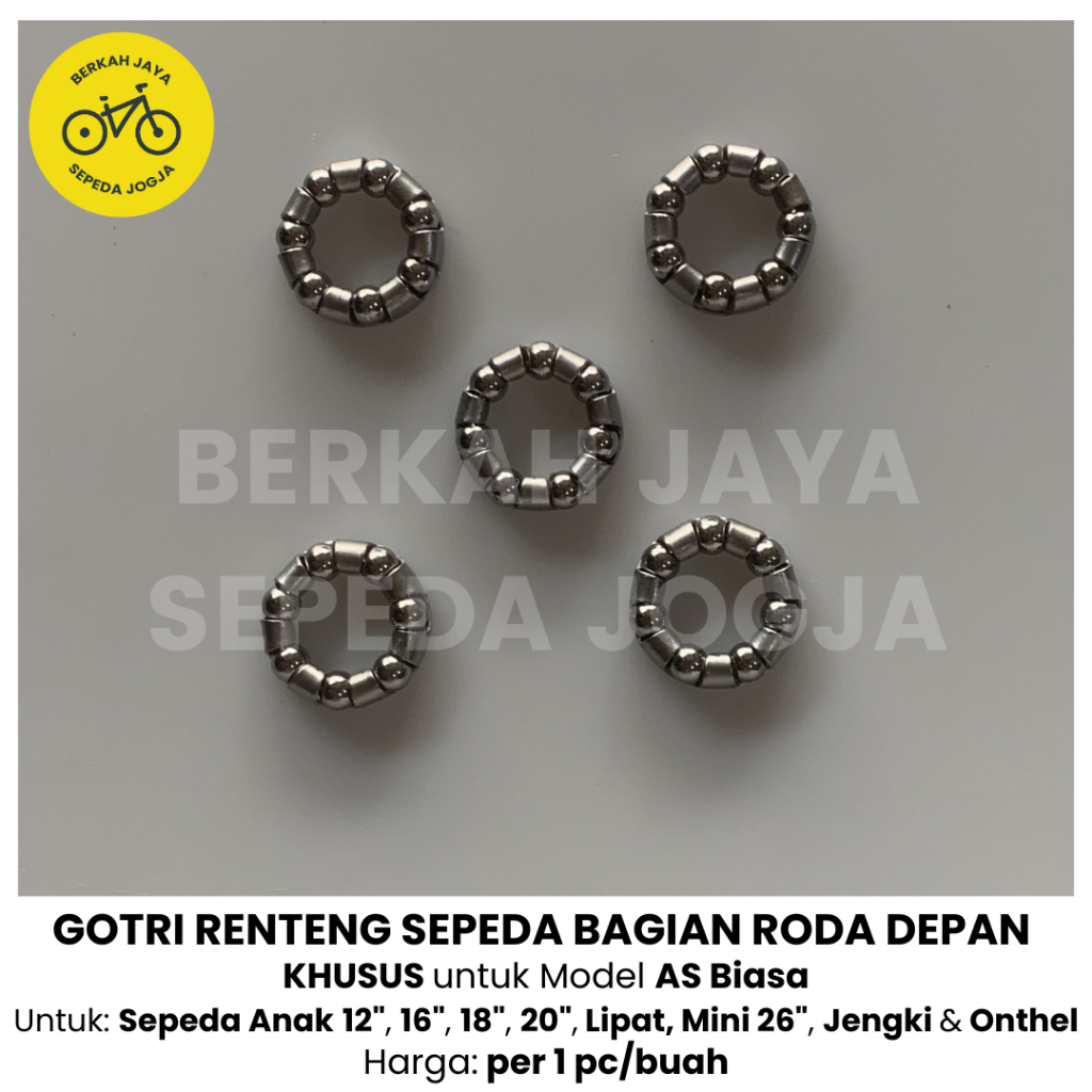 Jual Sarang Pelor Sarangan Gotri Taiwan Gotri Renteng As Roda Depan ...