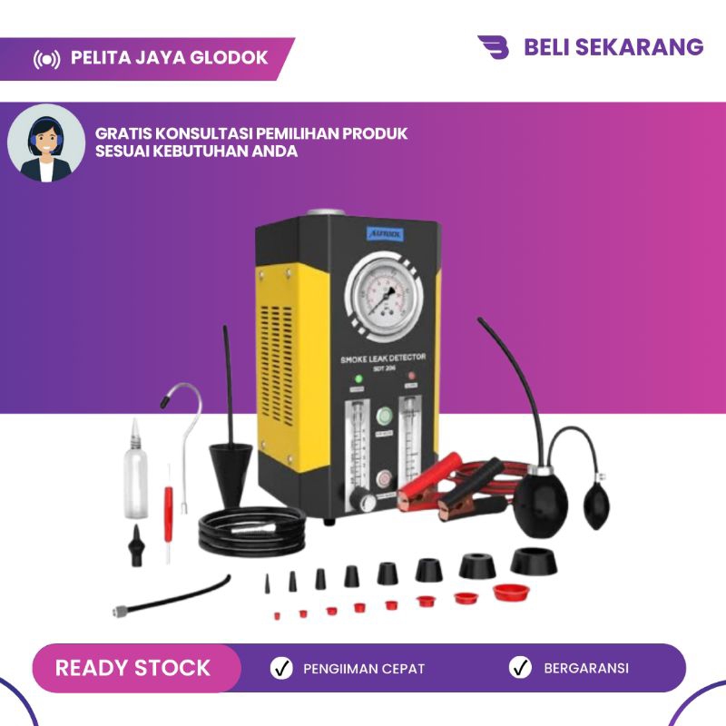 Jual AUTOOL SDT-206 Car Smoke Detector Leak Diagnostic tool of Pipe Systems | Shopee Indonesia