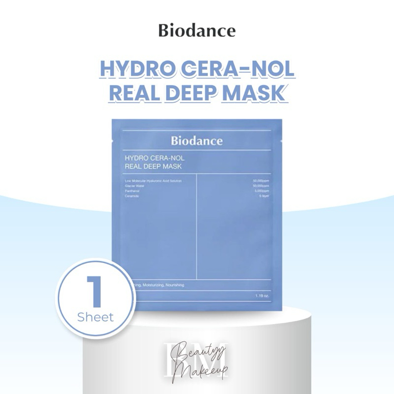 Jual [ BPOM] BIODANCE HYDRO CERANOL REAL DEEP MASK [HARGA PER PCS ...