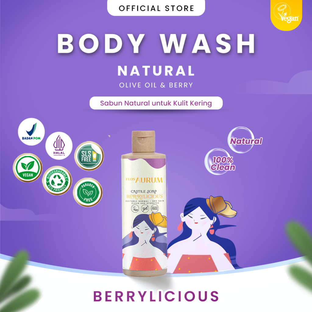 Jual Sabun Kulit Kering Berrylicious Flos Aurum Untuk Kulit Eksim ...
