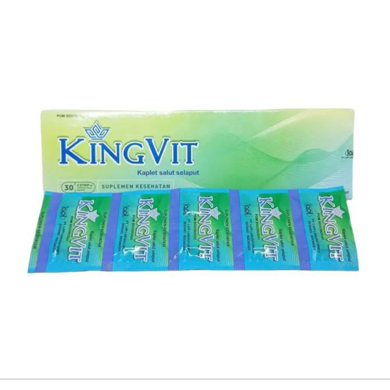 Jual KINGVIT STRIP ISI 10 KAPLET | Shopee Indonesia