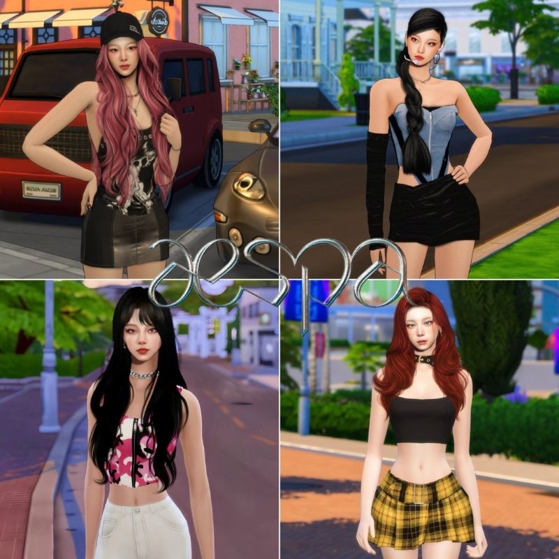 Jual CHARACTER IDOL K-POP AESPA THE SIMS 4 CC MODS | Shopee Indonesia