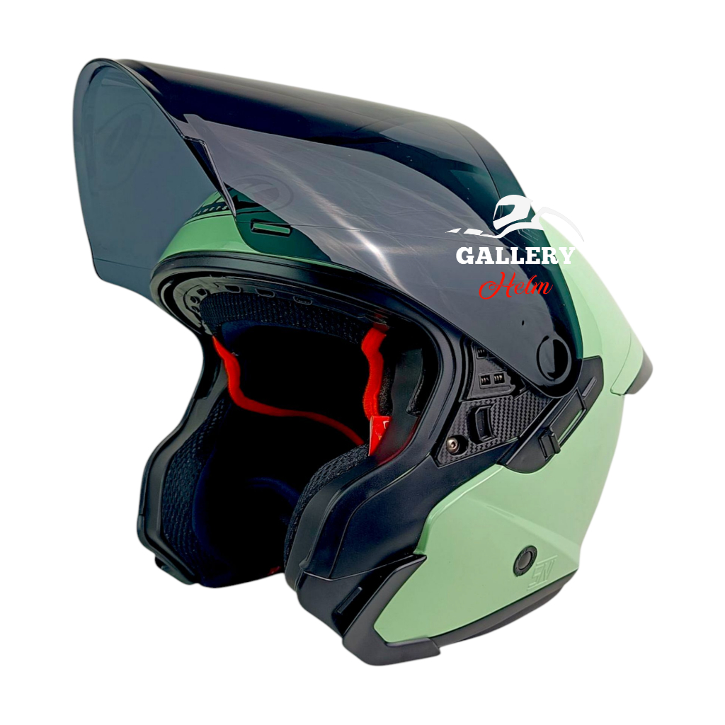 Jual Ink Terra 2 Matcha green | Helm Ink Tera 2 Paket Ganteng Double ...