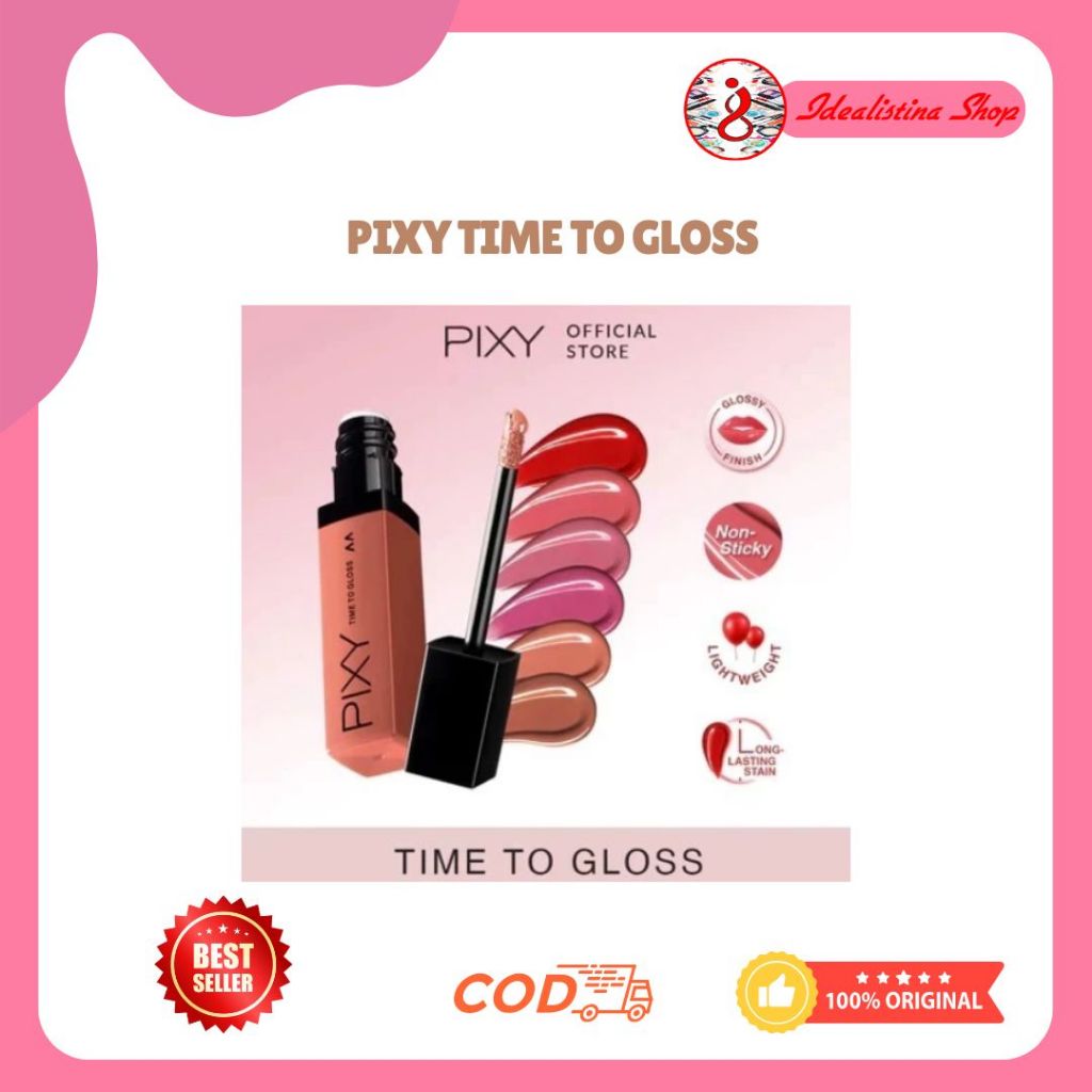 Jual PIXY Time To Gloss 4G | Shopee Indonesia