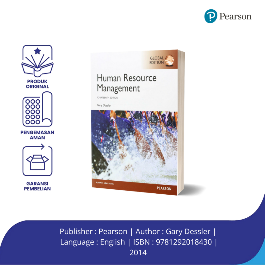 Jual Pearson - Human Resource Management, Global Edition - Gary Dessler | Shopee Indonesia