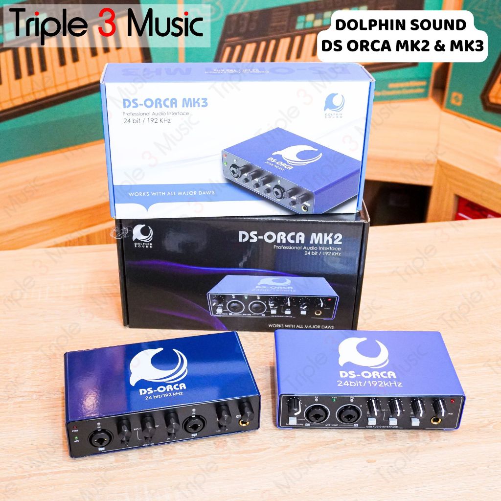 Jual DOLPHIN SOUND DS-ORCA DS ORCA MK II MK3 Soundcard audio interface ...