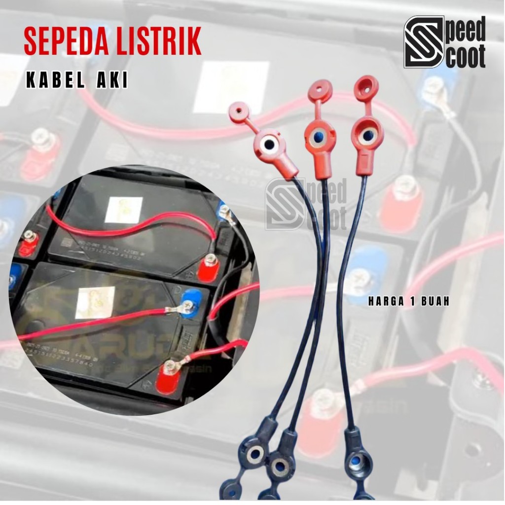 Jual Kabel Jumper Sambungan Aki Sepeda Listrik | Shopee Indonesia
