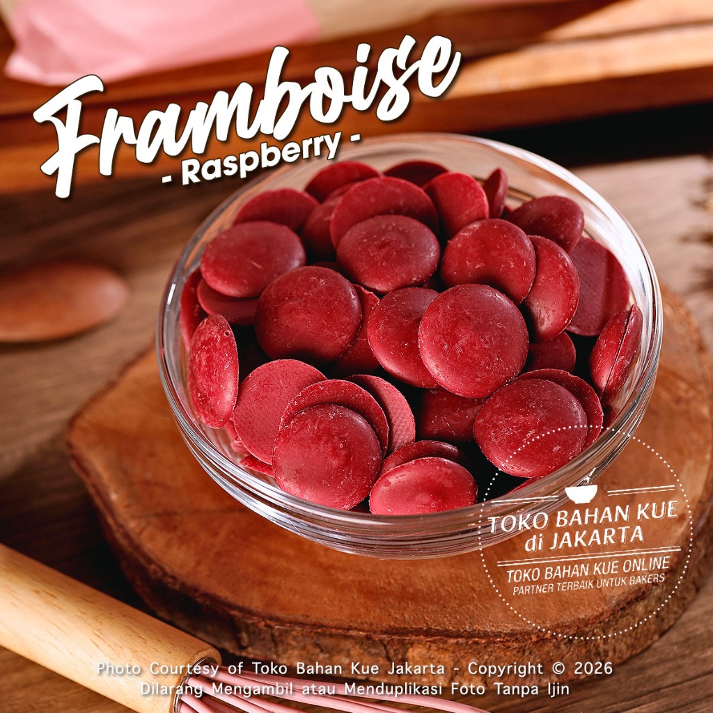 Jual Valrhona - Inspiration RASPBERRY 100gr FRAIMBOISE Chocolate ...