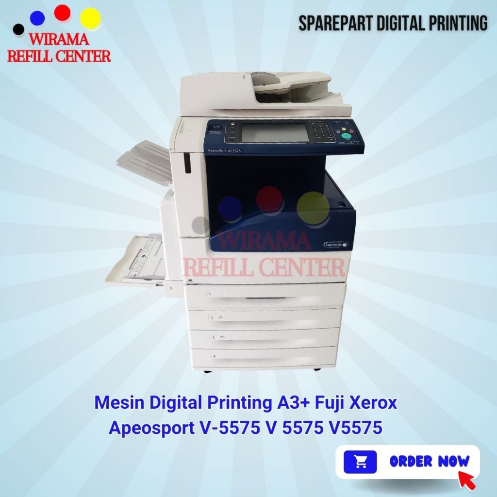 Jual Mesin Digital Printing A3+ Fuji Xerox Apeosport V-5575 V 5575 V5575 | Shopee Indonesia