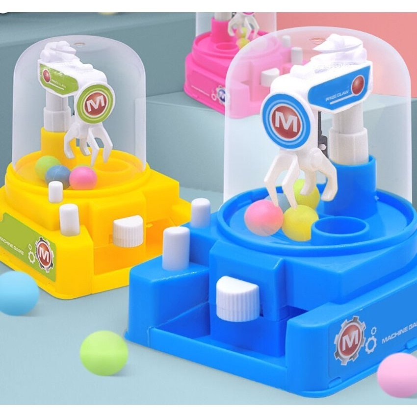Jual Mainan Edukasi Anak Mesin Capit Bola Mini Kantong/ Mini Candy ...