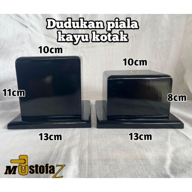 Jual Dudukan piala kayu kotak besar | Shopee Indonesia