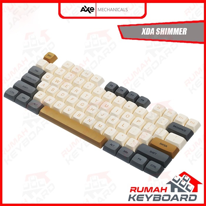 Jual AXE MECHANICALS - XDA - Shinmer - Pbt - Dye Sub - Grey - 126 ...