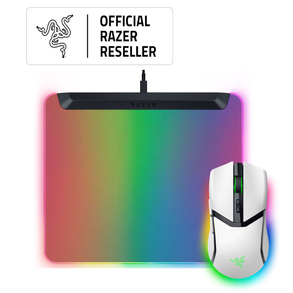Jual Razer Cobra Pro White Gaming Mouse + Razer Firefly V2 Pro Mousepad ...