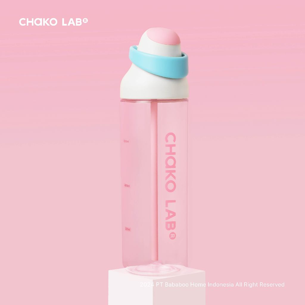 Jual CHAKO LAB KaDa DoubleSip Tritan Cup 888ml - Strawberry Milk ...
