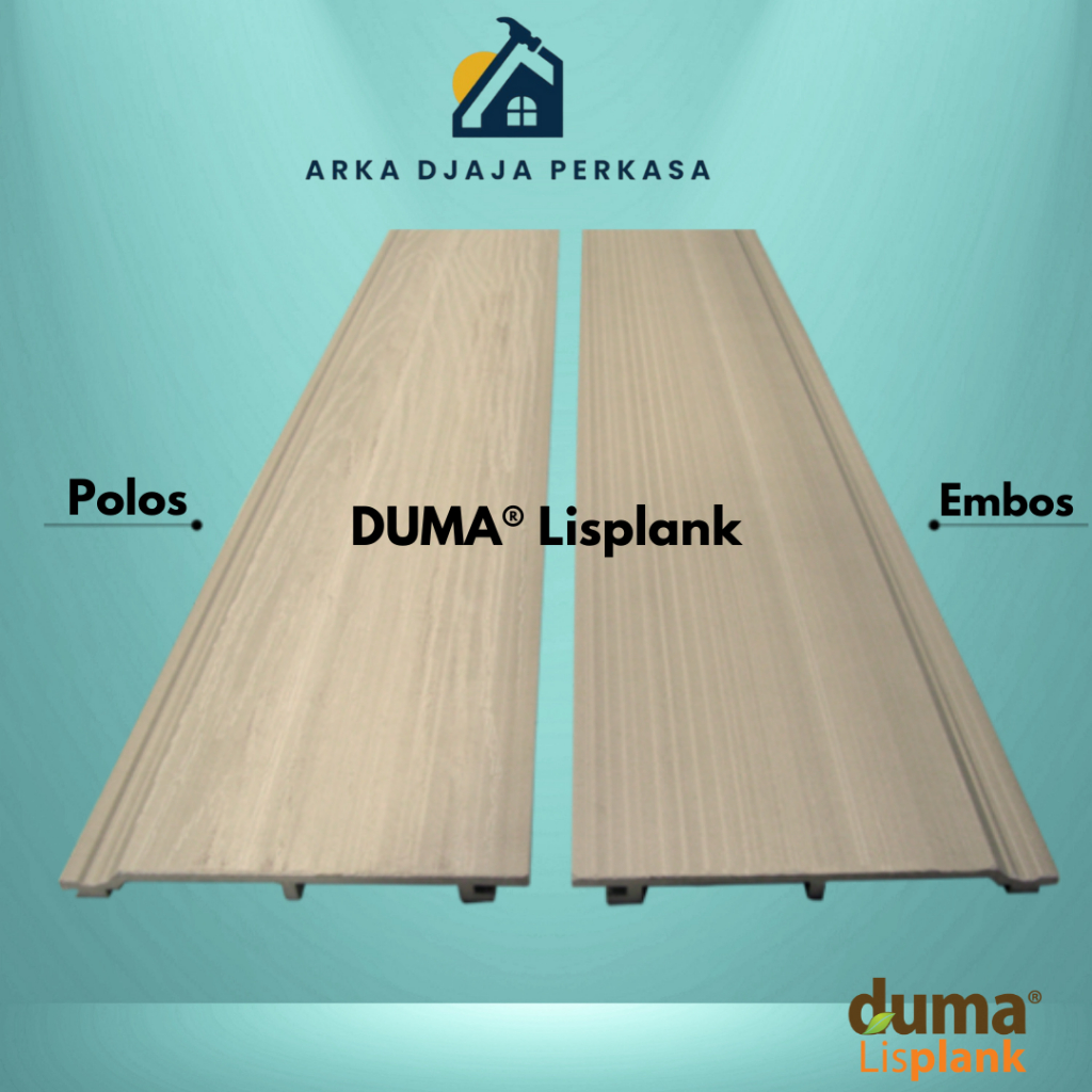 Jual Duma Lisplank Bahan WPC Pelapis Dinding dan Plafon | Shopee Indonesia