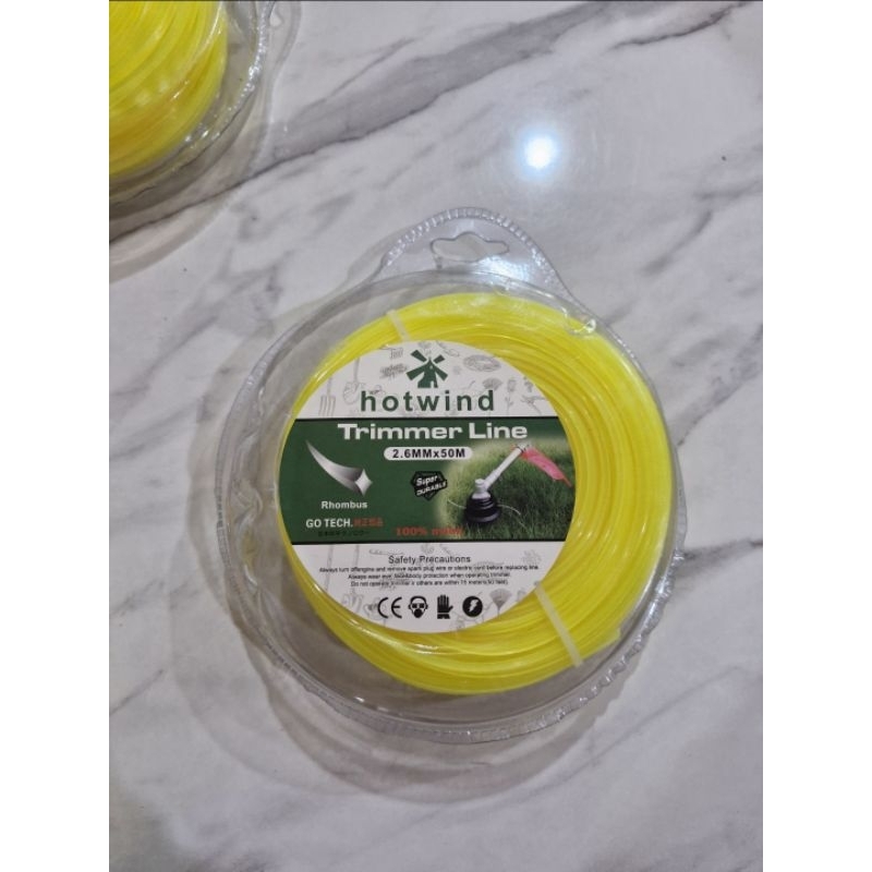 Jual PROMO Nylon Nilon Cutter / Tali Senar Potong Rumput / Trimmer Line ...