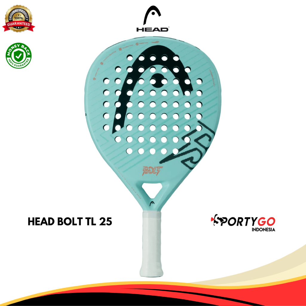 Jual Padel Racket HEAD Bolt Tl 25 | Raket Padel HEAD | Shopee Indonesia