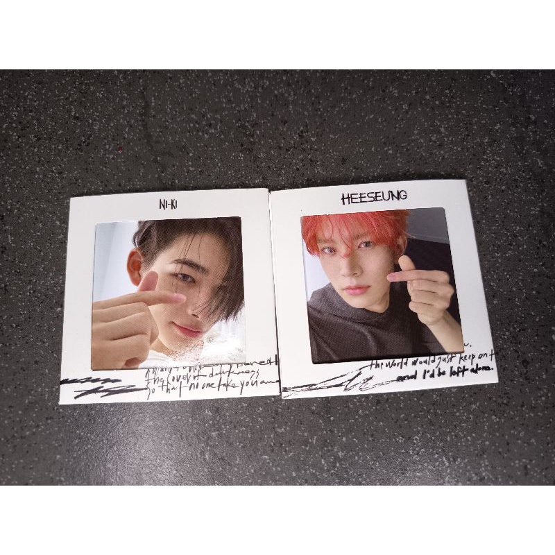 Jual (Ready Stock) photocard pc mini photo romance untold daydream official merch Heeseung Ni-ki ...