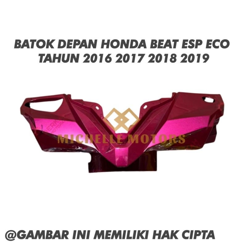 Jual batok depan belakang Honda beat esp k81 eco warna pink magenta ...