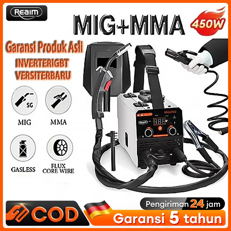 Jual REAIM 450 Watt MMA ZX7-285 Mesin Las Inverter Mesin Las Listrik Murah Mini Kecil Inverter ...