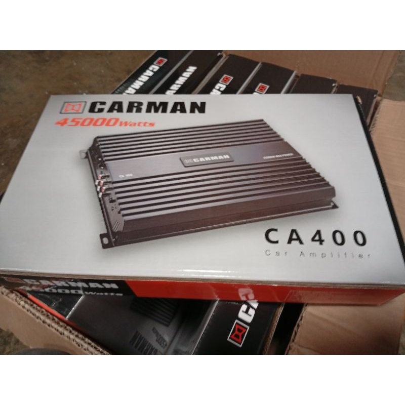 Jual Power Audio Mobil 4 Chanel Carman CA-481/ CA-400 45000 Watt | Shopee Indonesia