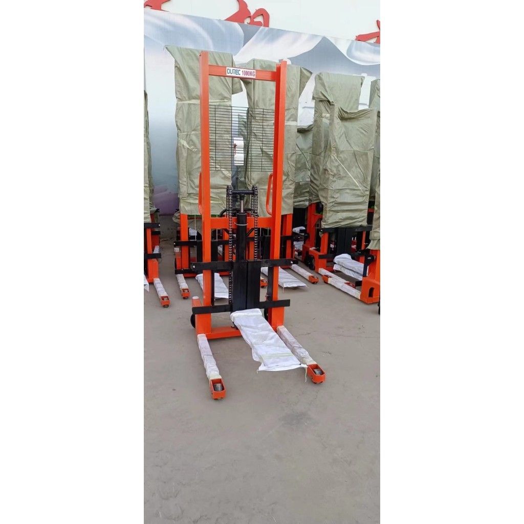 Jual Hand Stacker Hand lift Hand Fork lift Manual 2 Ton X 1.6 Meter | Shopee Indonesia