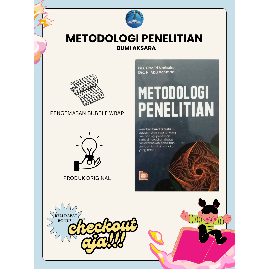 Jual Metodologi Penelitian - Cholid Narbuko, Abu Achmadi - Bumi Aksara ...