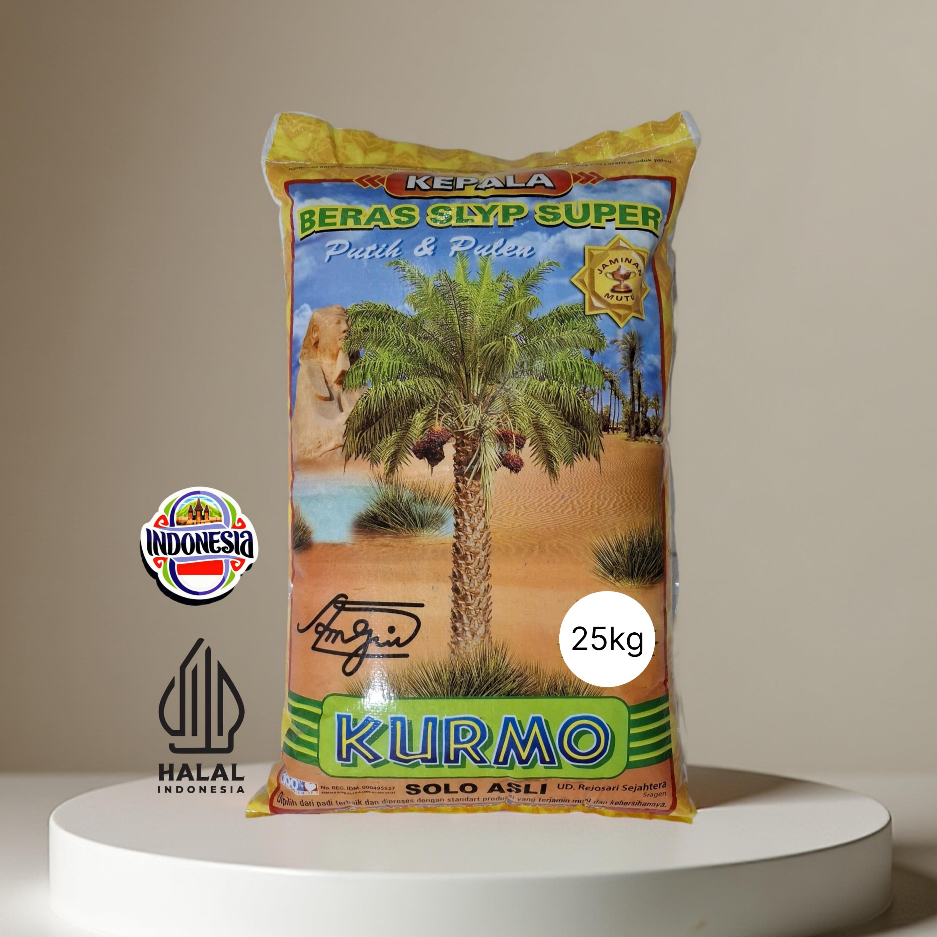 Jual BERAS KEPALA CAP KURMO 25 KG | Shopee Indonesia