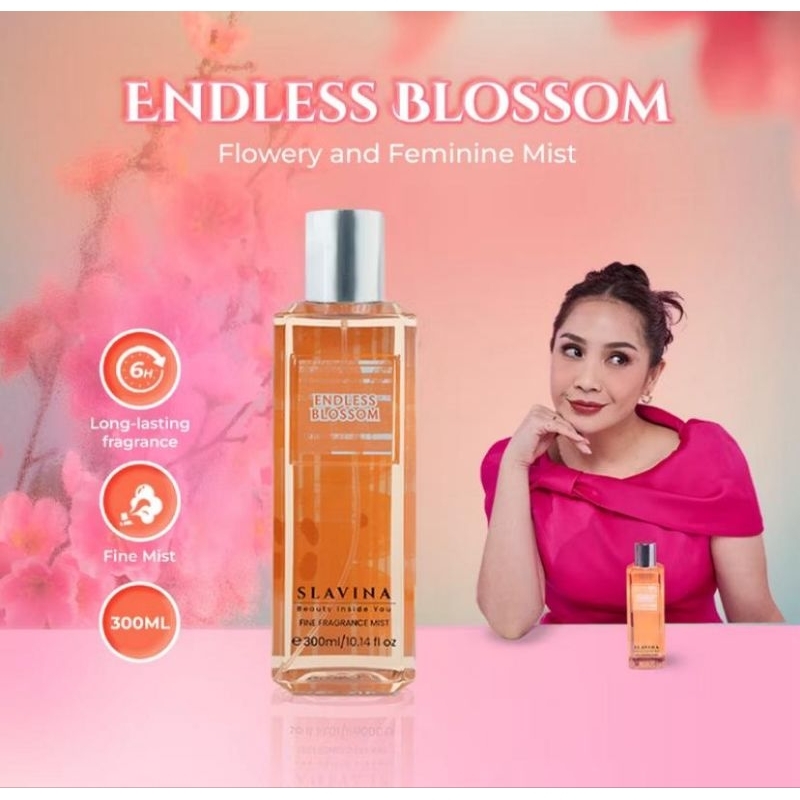 Jual SLAVINA FINE FRAGRANCE MIST 300ml | Shopee Indonesia