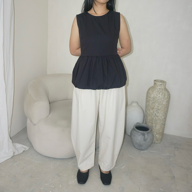 Jual it's cleine - Rui Barrel Pants | Shopee Indonesia